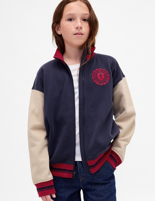 Shop Stranger Things Kids VintageSoft Varsity Sweatshirt for | GAP UAE