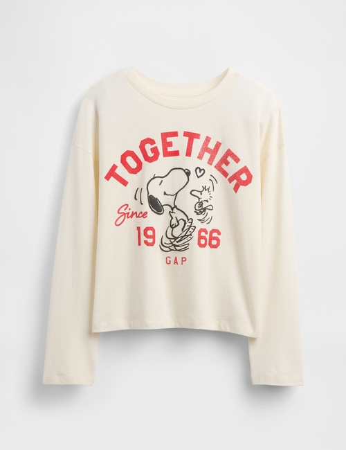 Shop Kids Peanuts Graphic T-Shirt for | GAP UAE